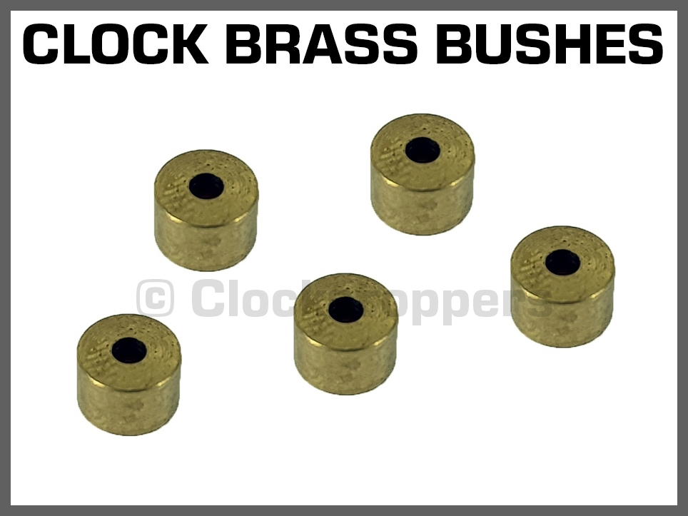 6mm x 4mm Longcase Clock Pivot Brass Bushes Repair Spares Parts Bushing ...