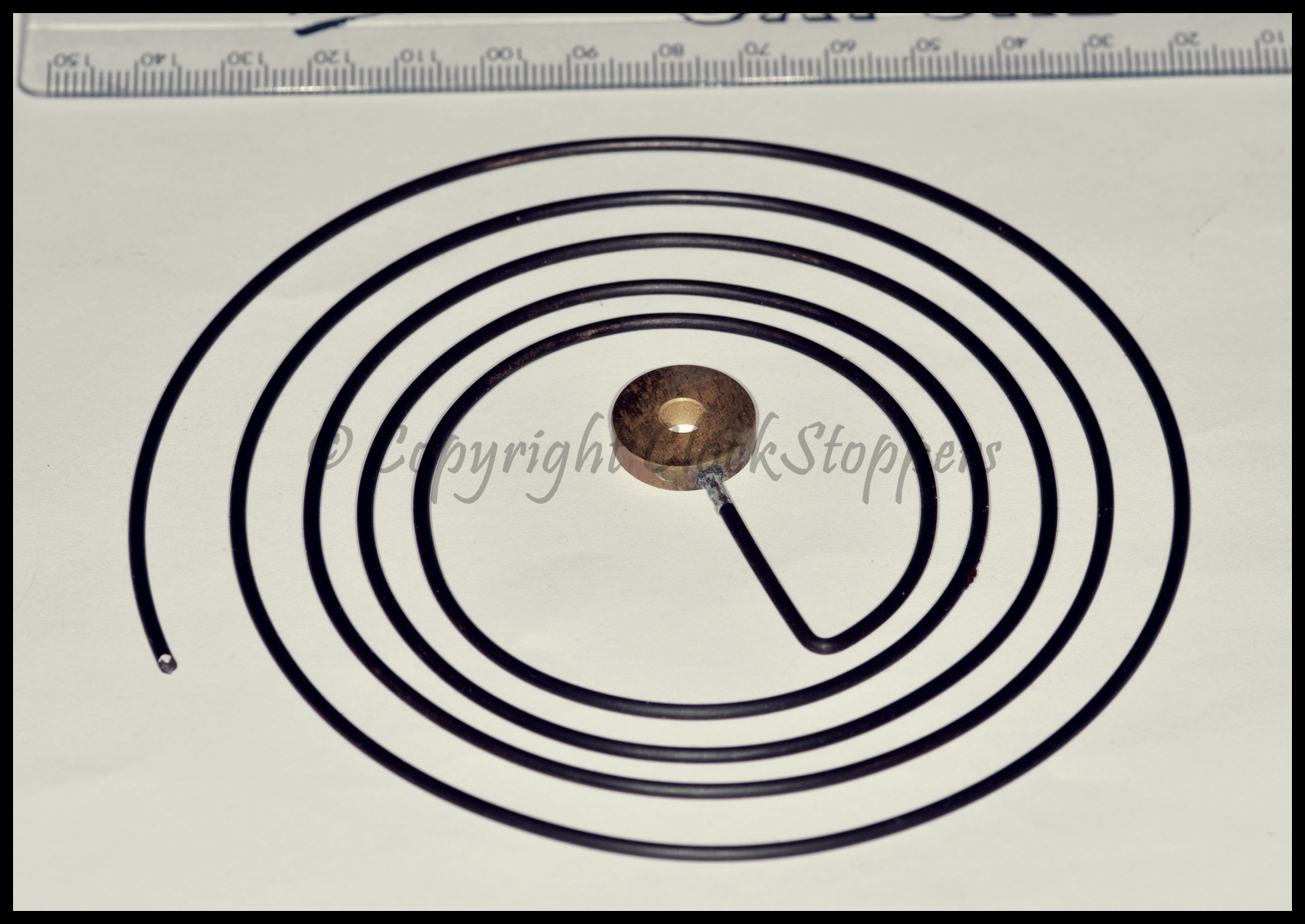 Round Gong Wire 4.5" Clock Chime Bell Hammer Repair Service Tools Parts ...